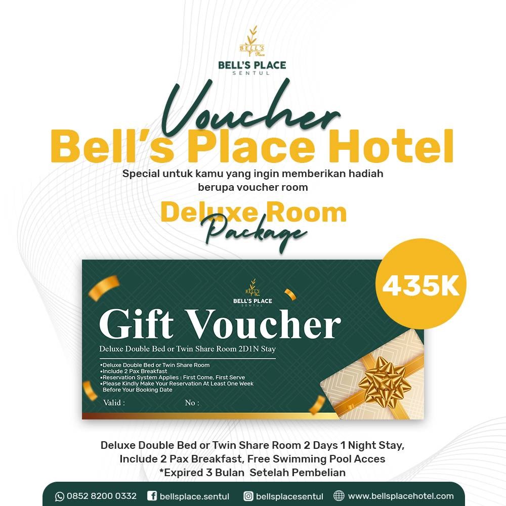 Promo of The Month – Bell's Place Hotel